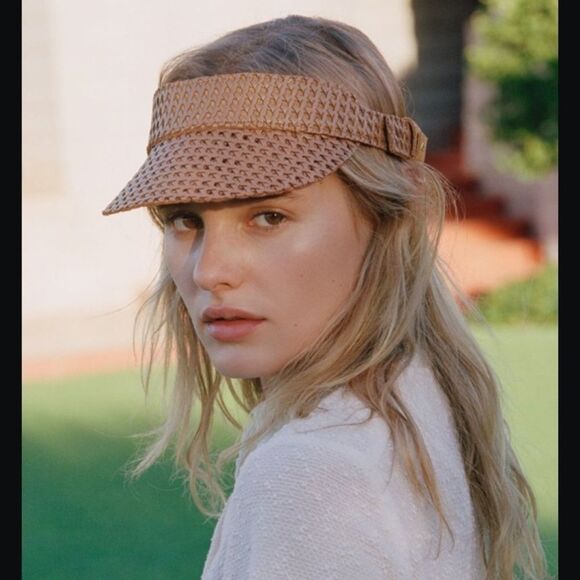 Lack Of Color | Accessories | New Lack Of Color Leather Visor | Poshmark